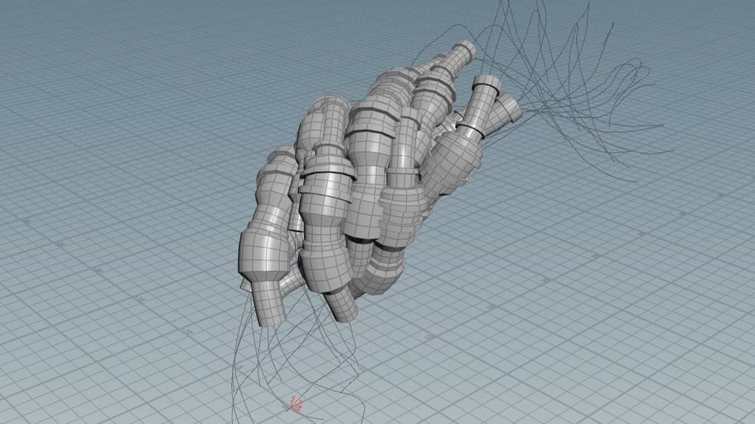 Houdini Vex Path Deform - Version 3 on Vimeo