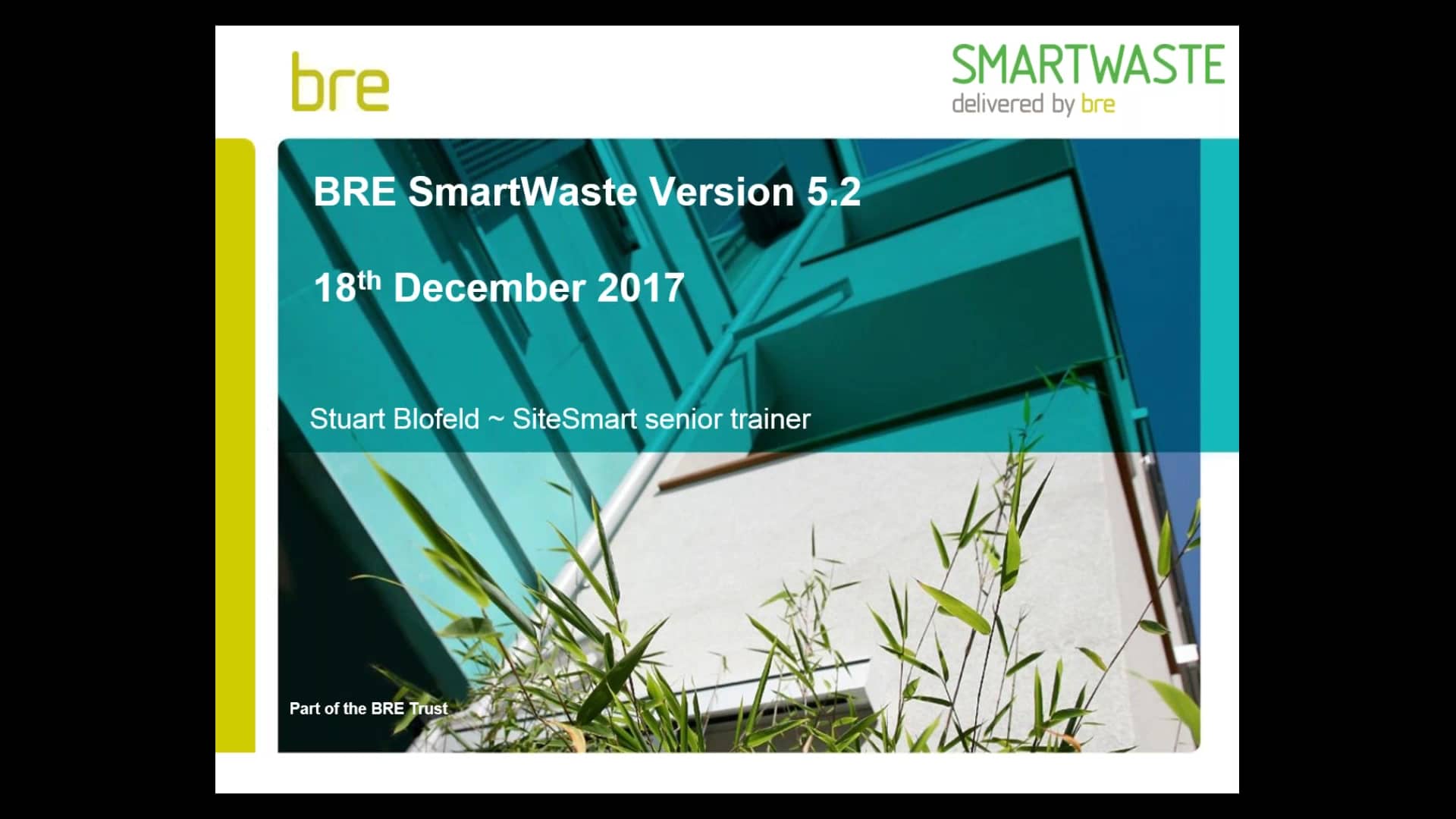 SmartWaste Version 5.2 Release Webinar on Vimeo