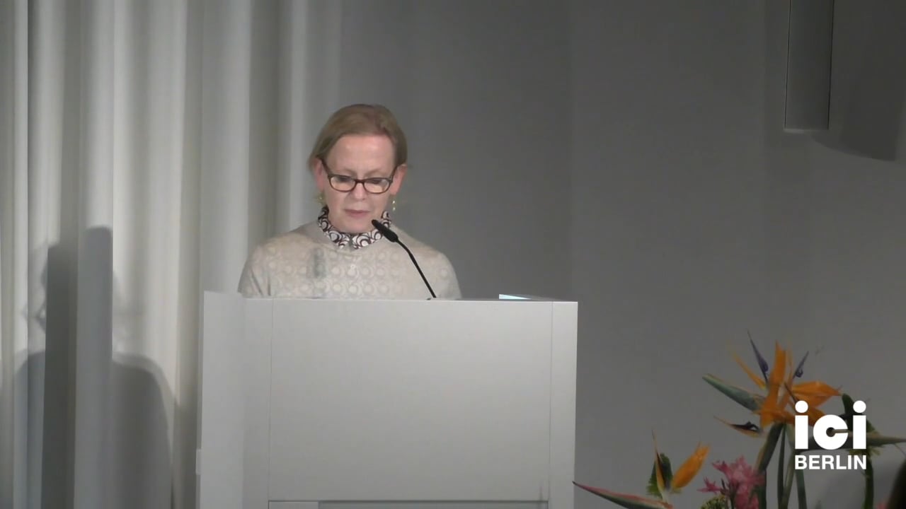 Valerie Steele - ICI Berlin