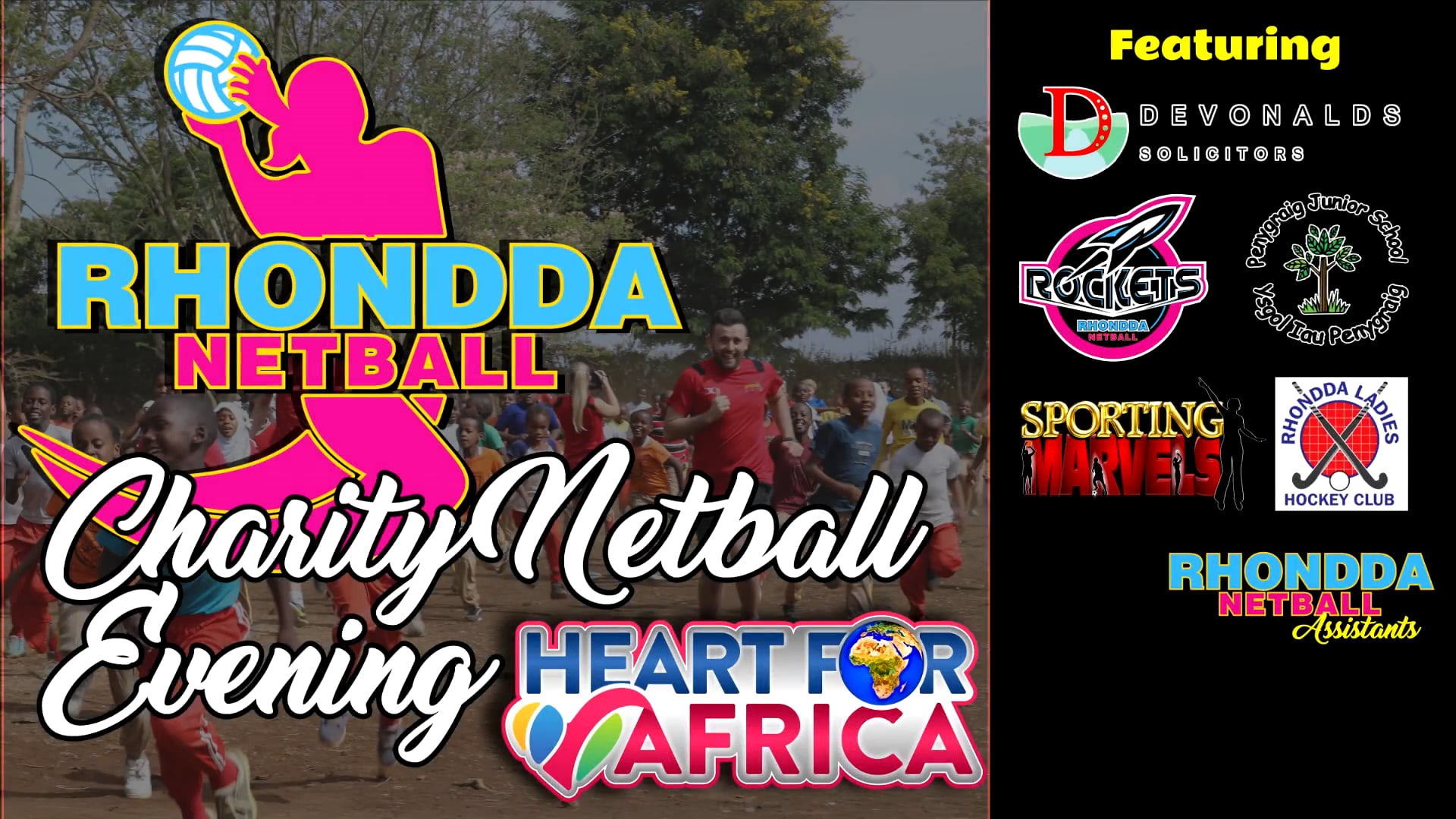Rhondda Netball Charity Evening - Heart for Africa on Vimeo