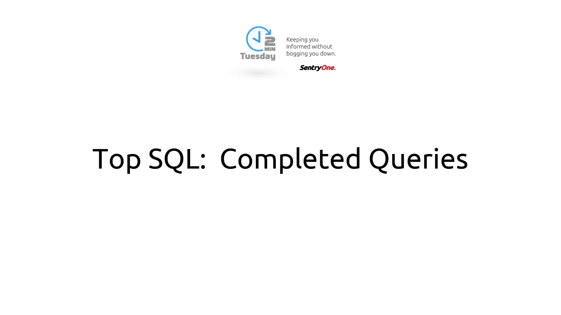 Top SQL: Completed Queries on Vimeo