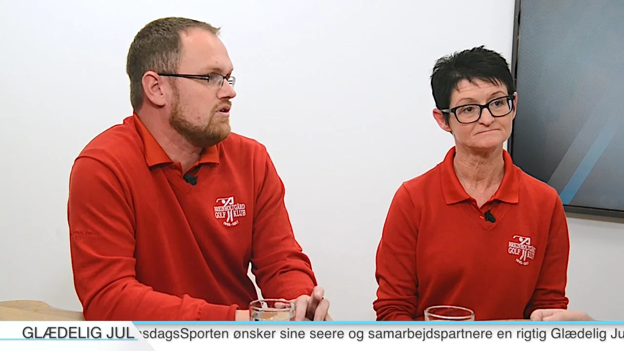 Mogens Mikkelsen & Pernille Dam, golfmanager og bestyrelsesmedlem ...