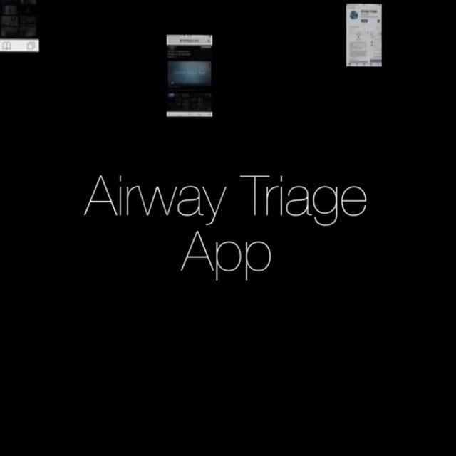 Airway Management Academy Multimedia Library - Airway Triage App on Vimeo