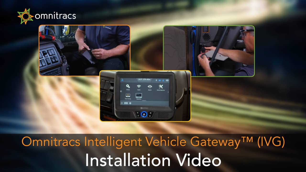 Omnitracs IVG Installation on Vimeo