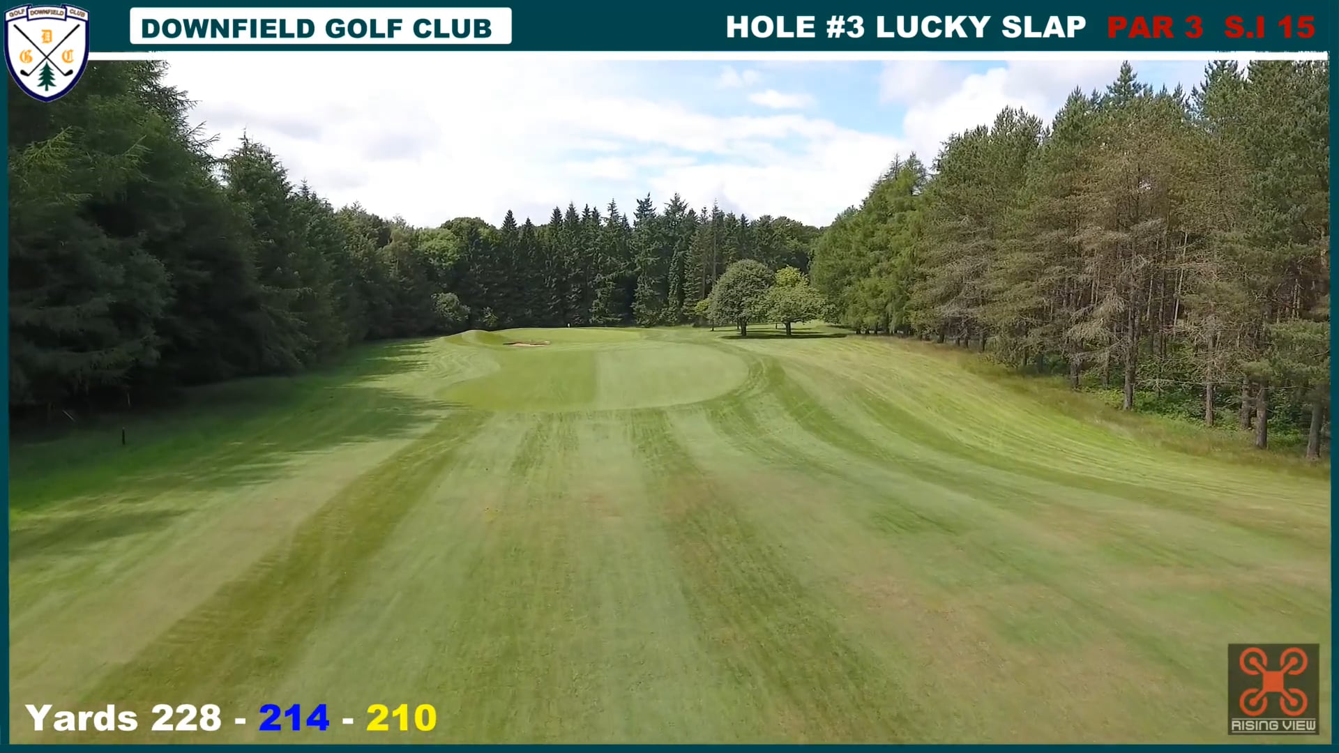 Downfield Golf Club - Downfield Golf Club Hole 03 (Drone Golf Course ...