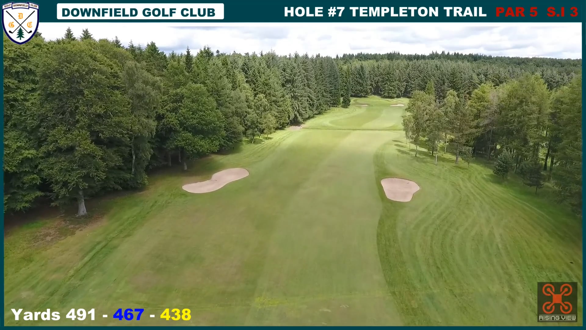 Downfield Golf Club - Downfield Golf Club Hole 07 (Drone Golf Course ...