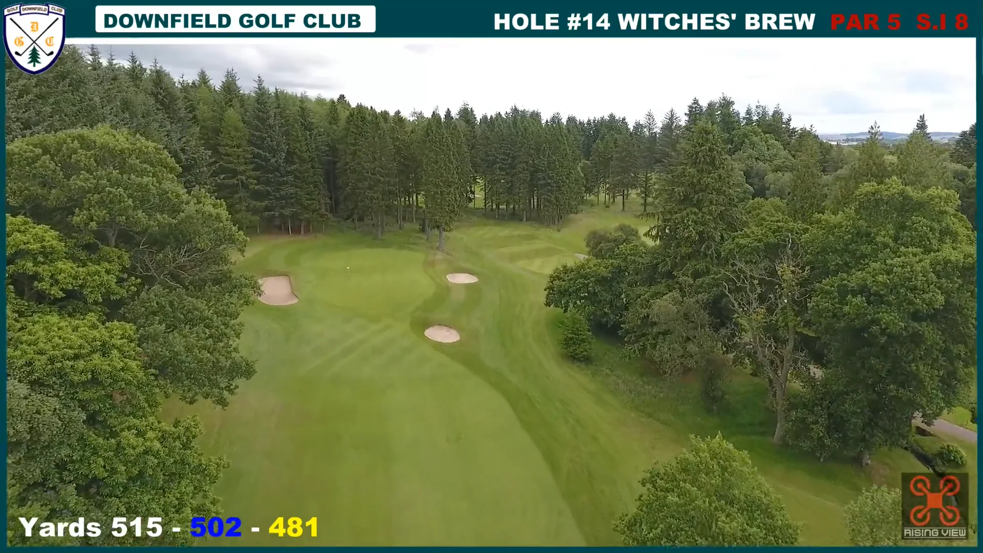 Downfield Golf Club - Downfield Golf Club Hole 14 (Drone Golf Course ...