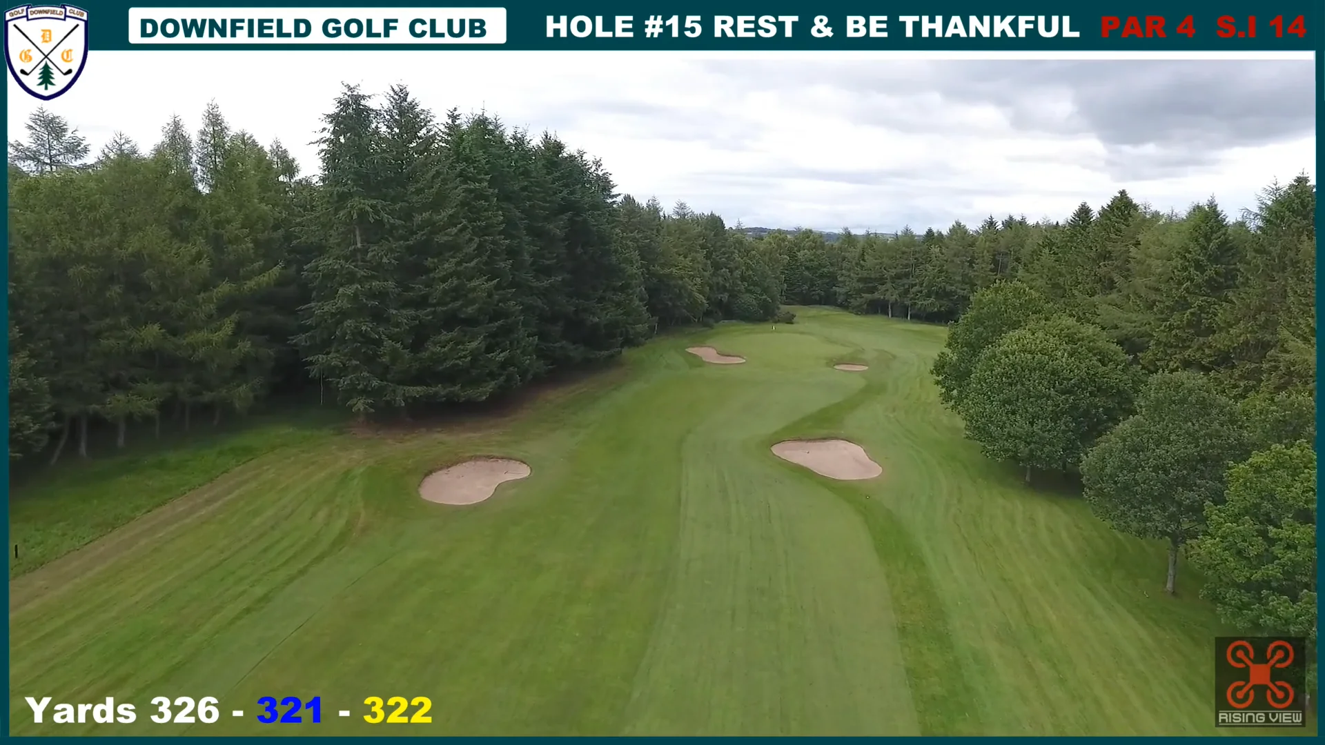 Downfield Golf Club - Downfield Golf Club Hole 15 (Drone Golf Course ...