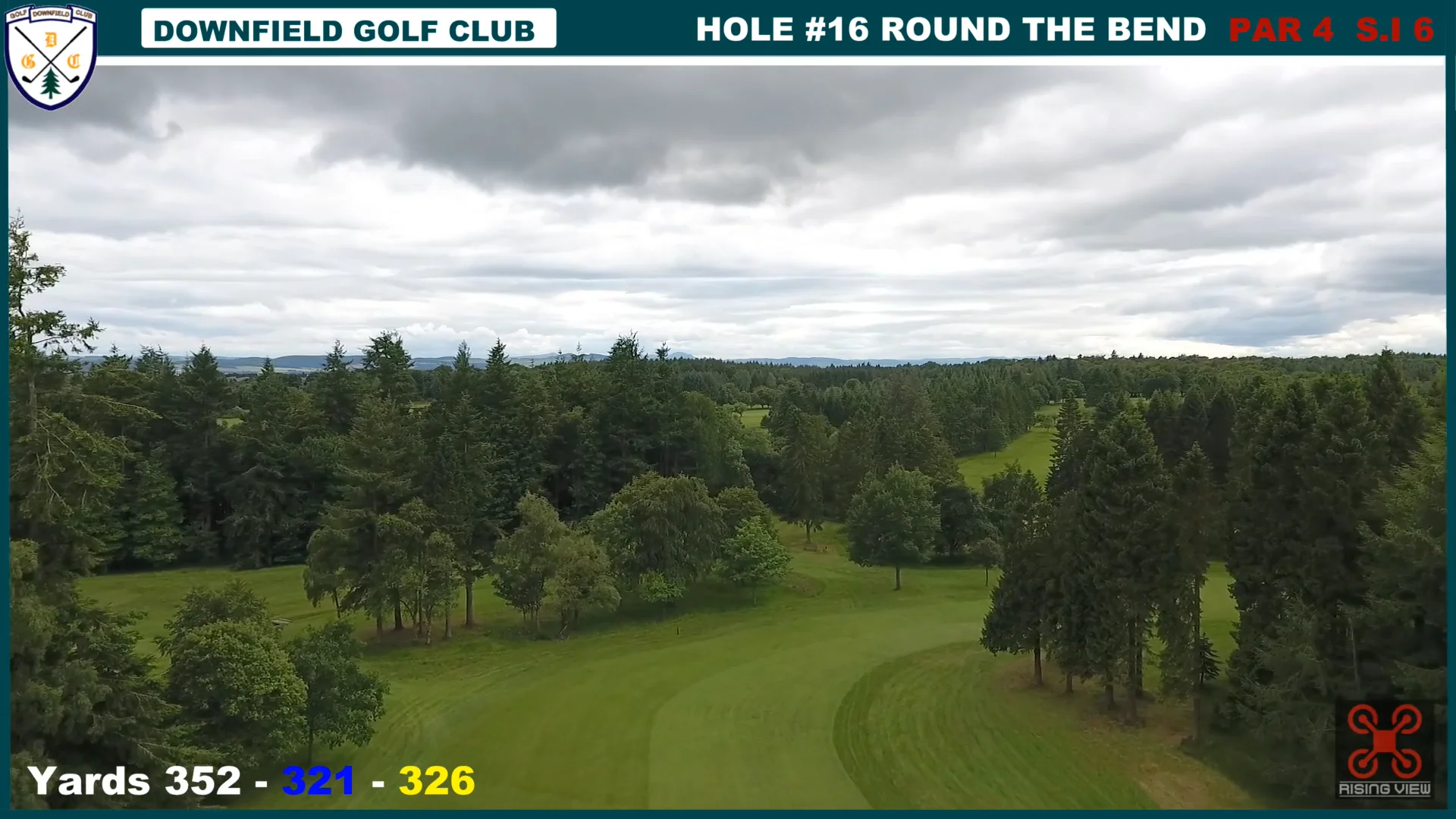 Downfield Golf Club - Downfield Golf Club Hole 16 (Drone Golf Course ...