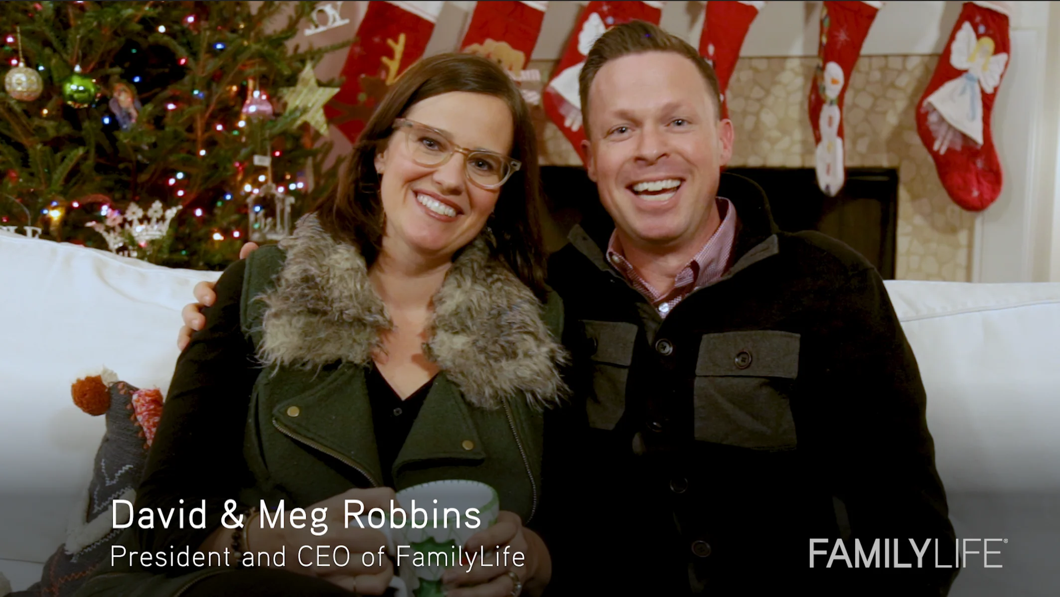 A Christmas Greeting from David and Meg Robbins