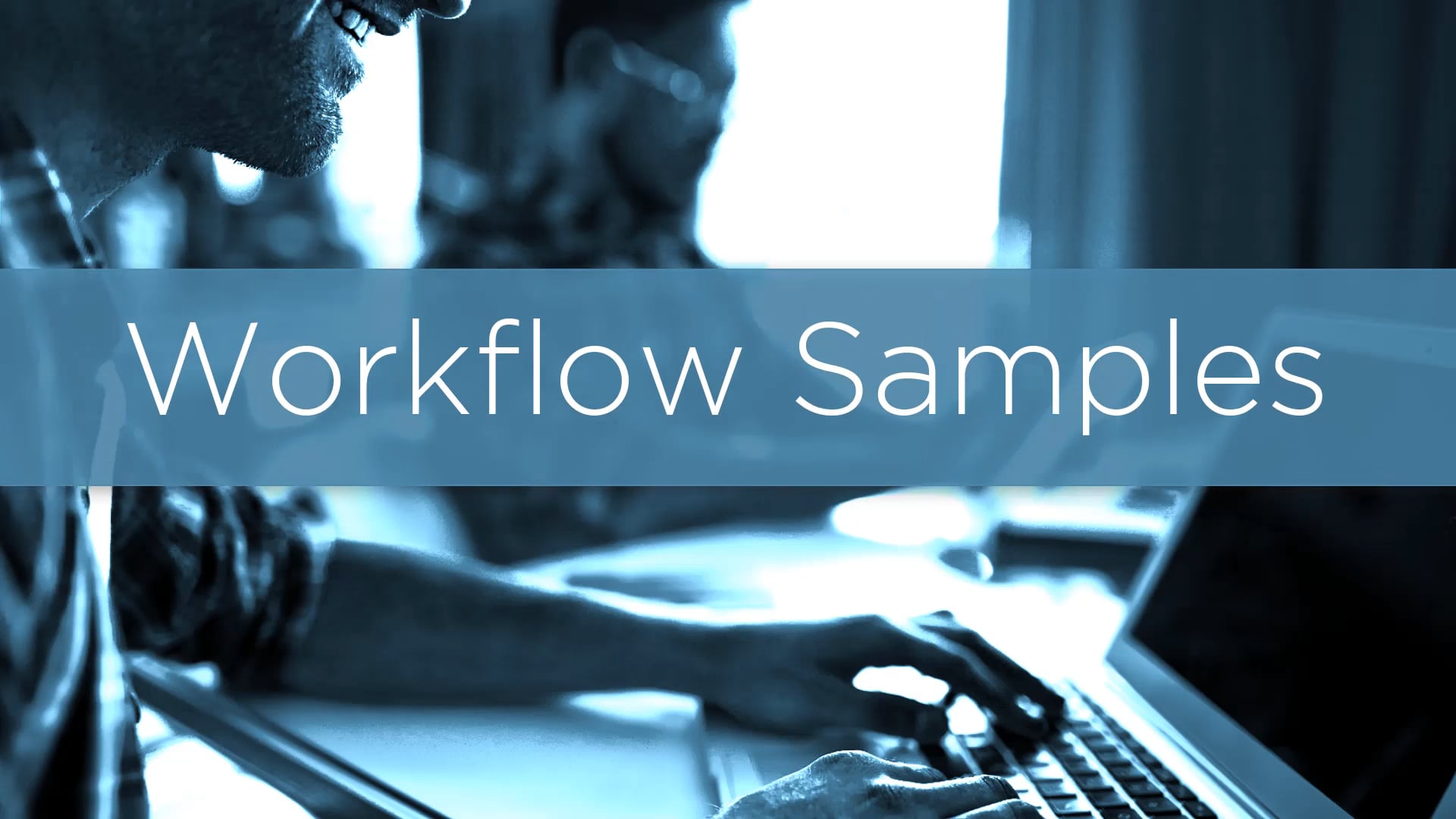 e360 ChMS Workflow Samples on Vimeo