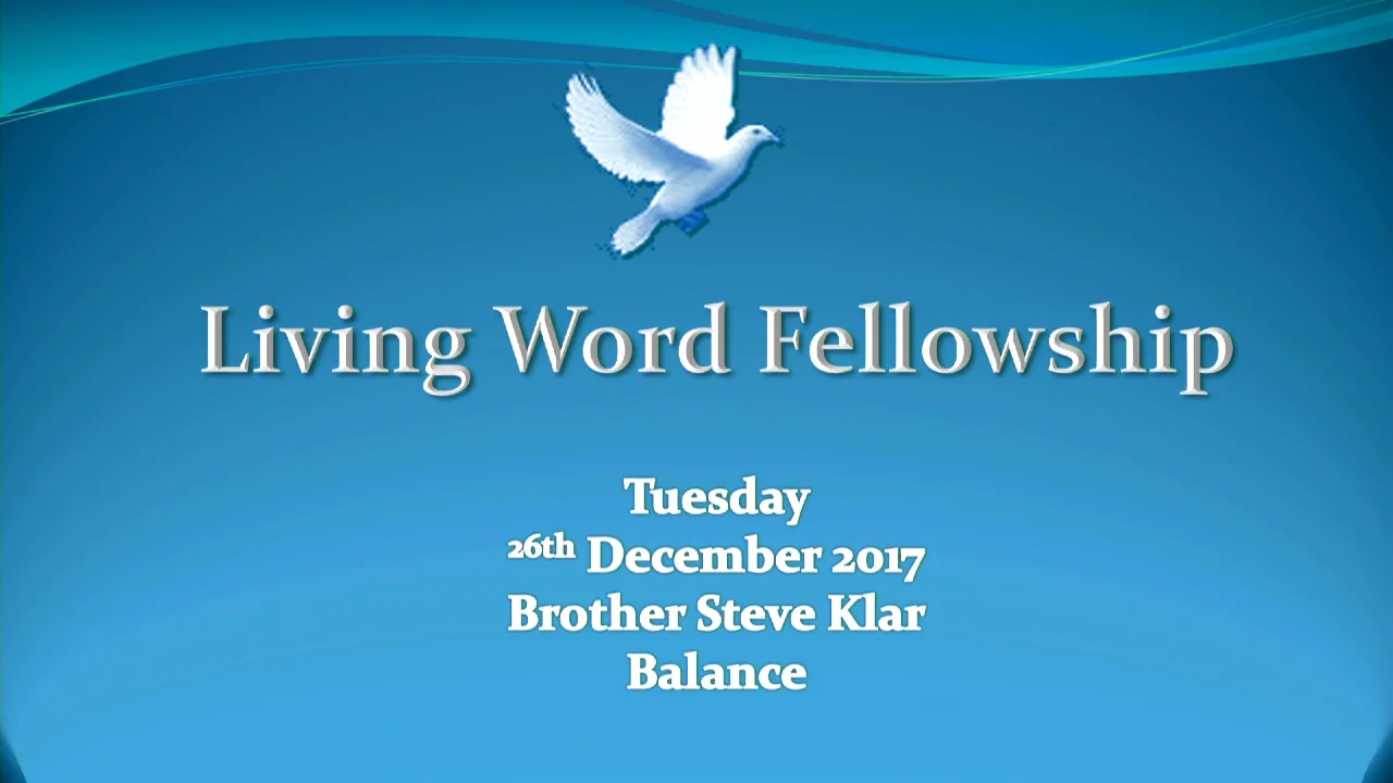 2017-12-26, Balance, Steve Klar on Vimeo