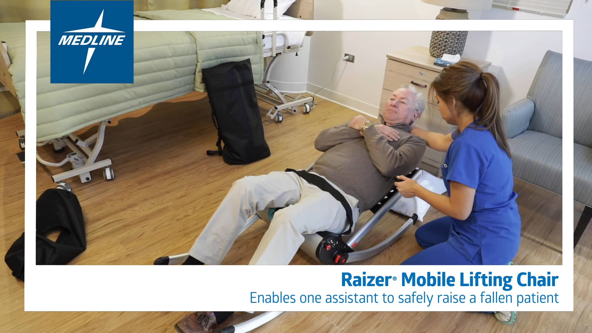 Raizer® Mobile Lifting Chair on Vimeo