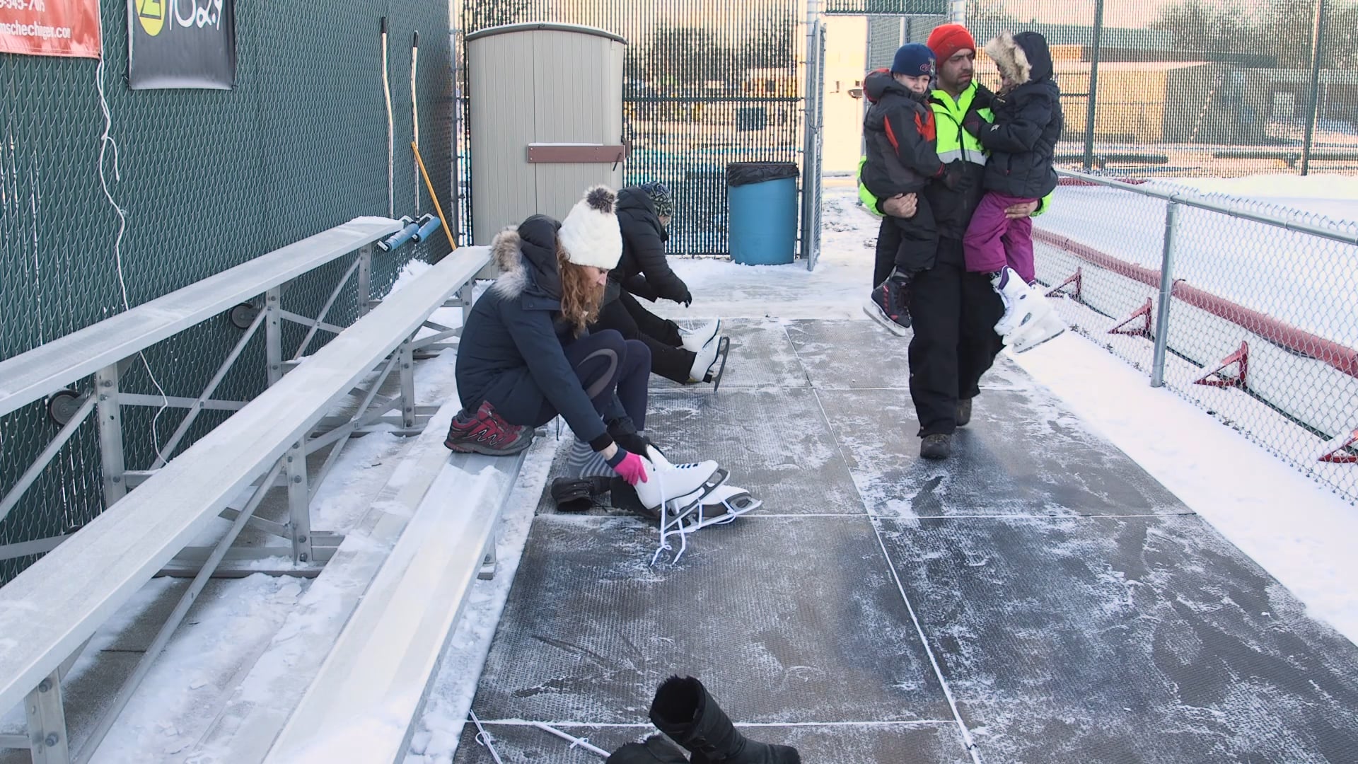North Liberty Ice Rink Open For Skating! on Vimeo