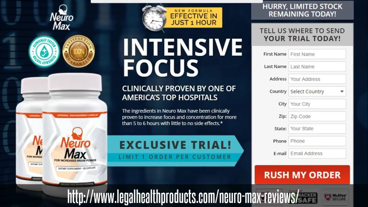 Neuro Max Memory Booster on Vimeo