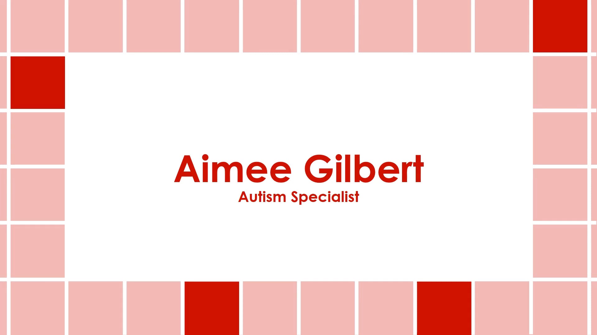 Aimee Gilbert - Autism Specialist - Nutshells Video on Vimeo
