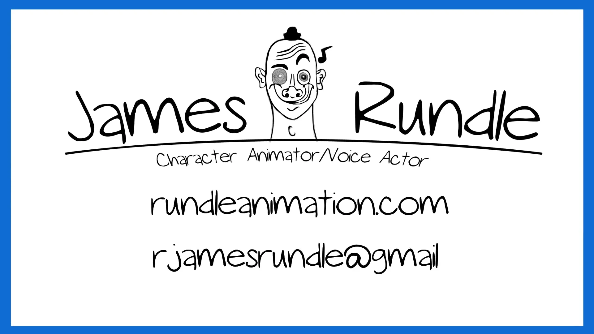 James Rundle Animation Demo Reel