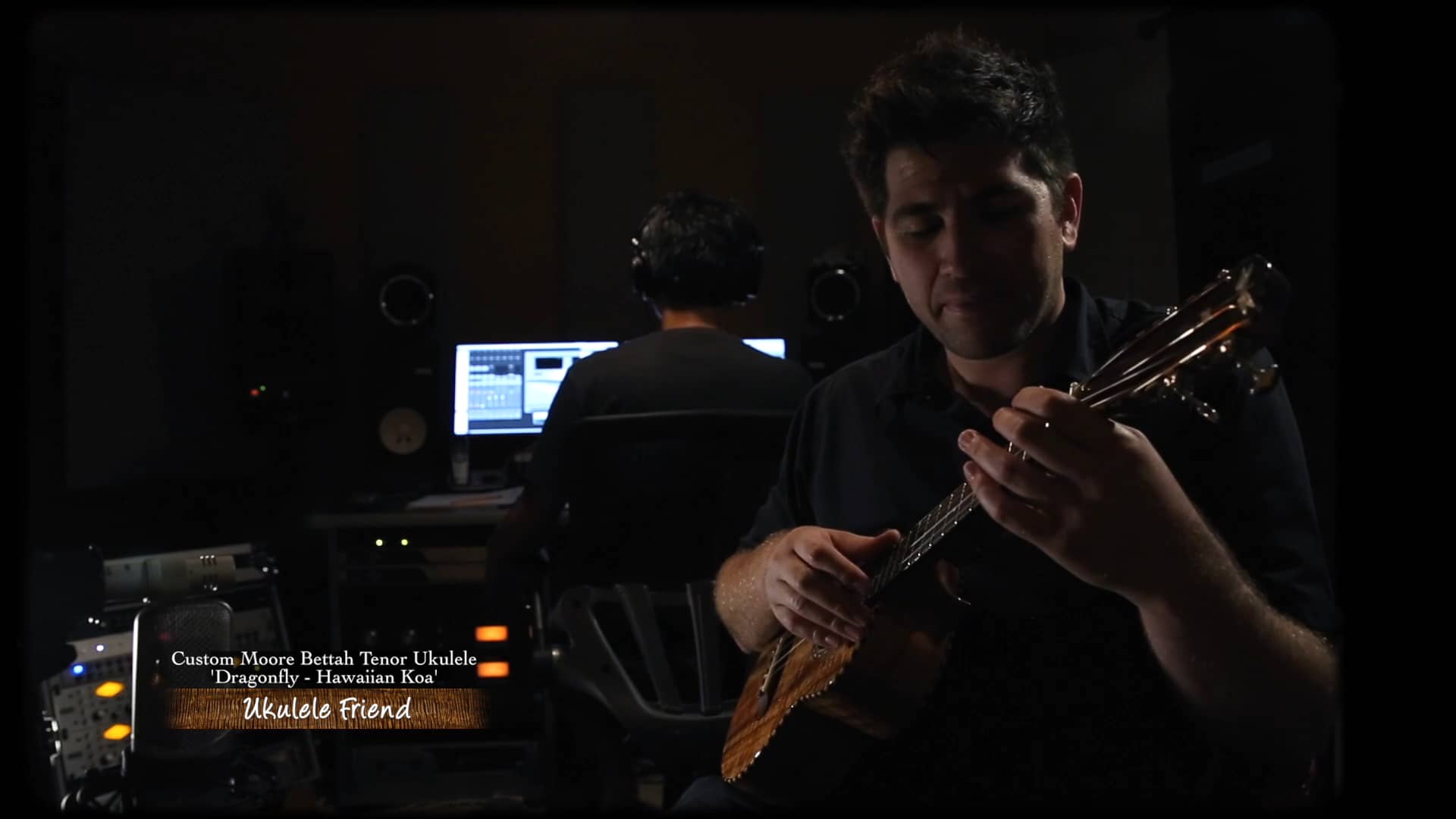 Imua Garza and Custom Moore Bettah Tenor Ukulele - (UKULELE FRIEND ...