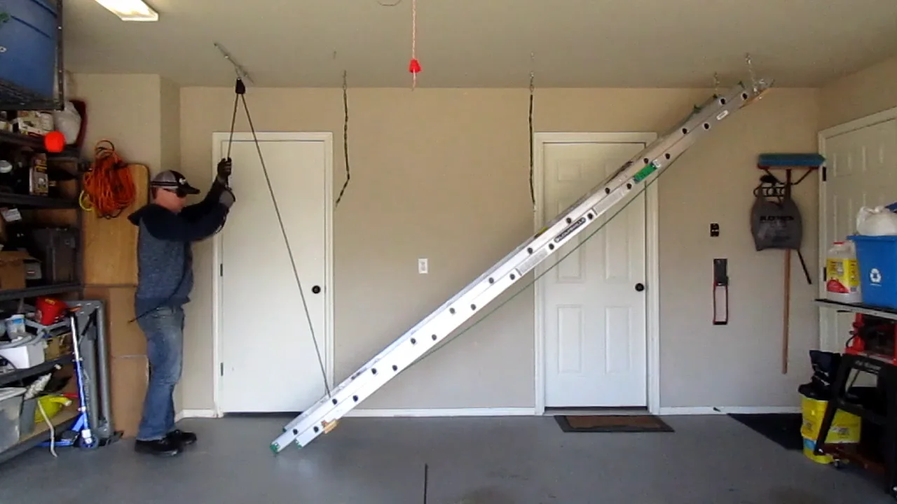 Extension Ladder Storage System / December 31st 2017 on Vimeo