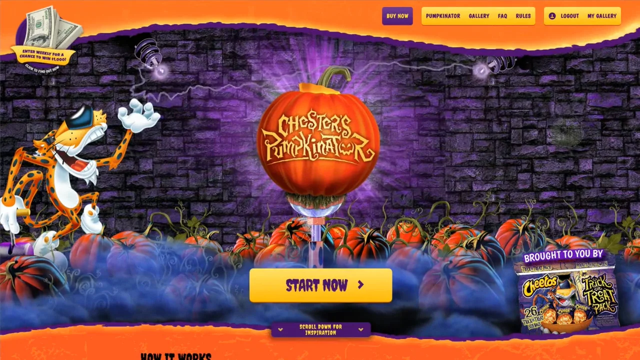 Frito Lay | Chester's Pumpkinator - Animation on Vimeo
