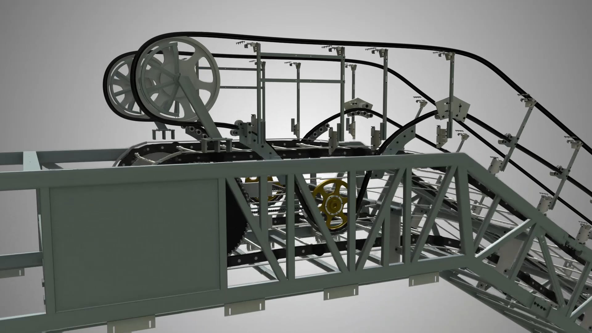 3. Main Drive and Handrail Drive Assembly on Vimeo