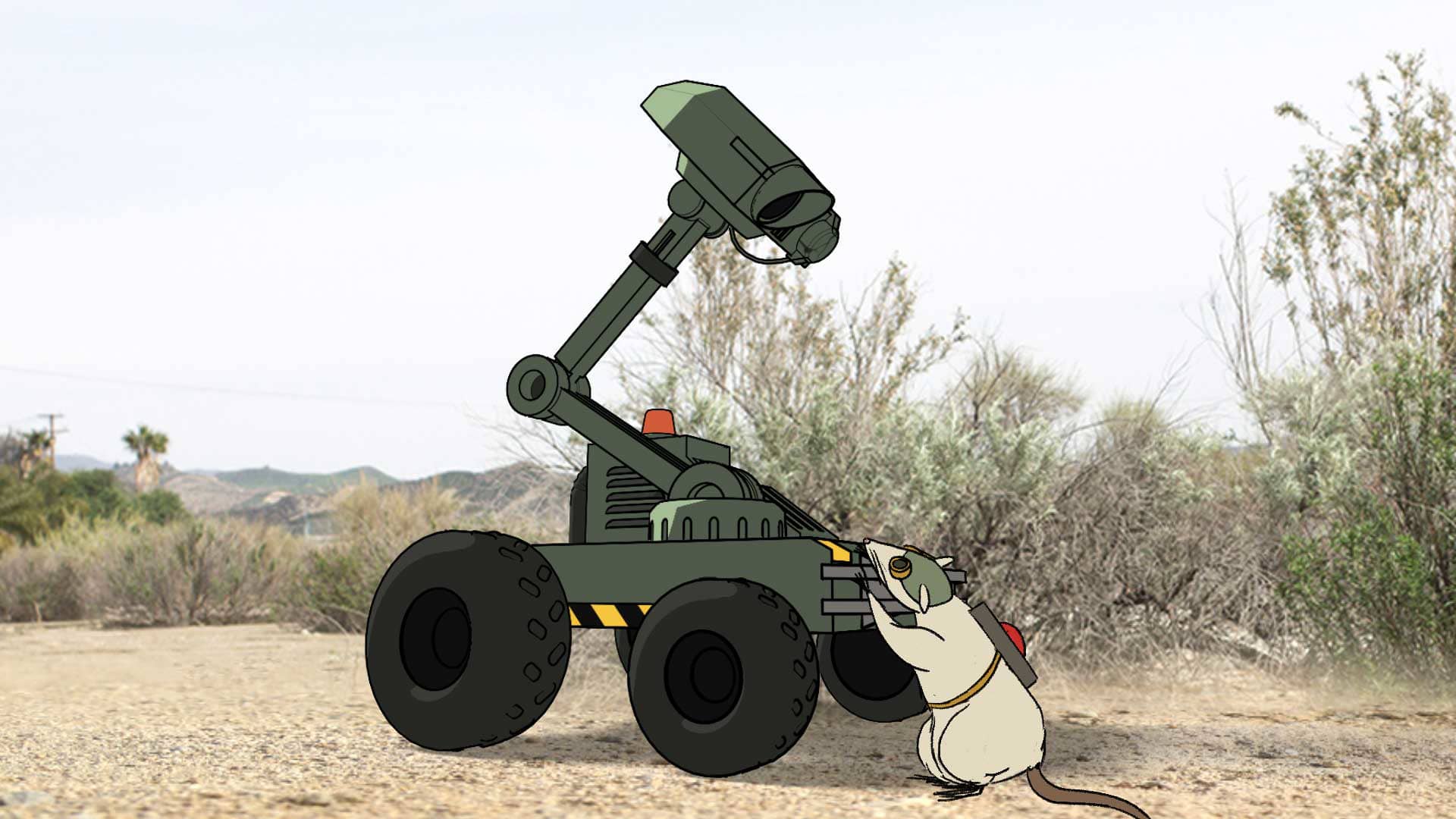 Where the Robot Things Are Animated Sequence on Vimeo