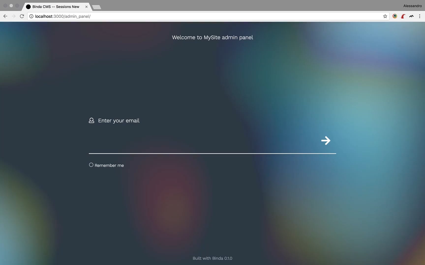 Binda CMS preview on Vimeo