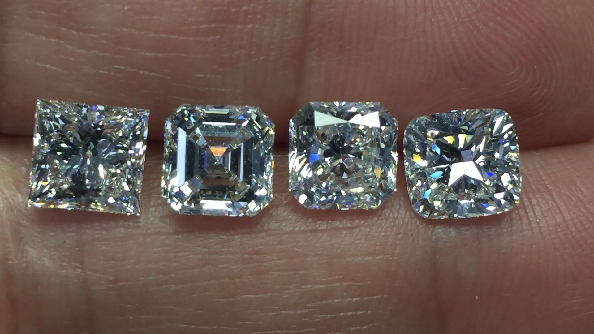 Princess vs Asscher vs Radiant vs Cushion on Vimeo
