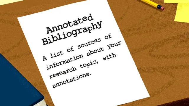 Biology Annotated Bibliography