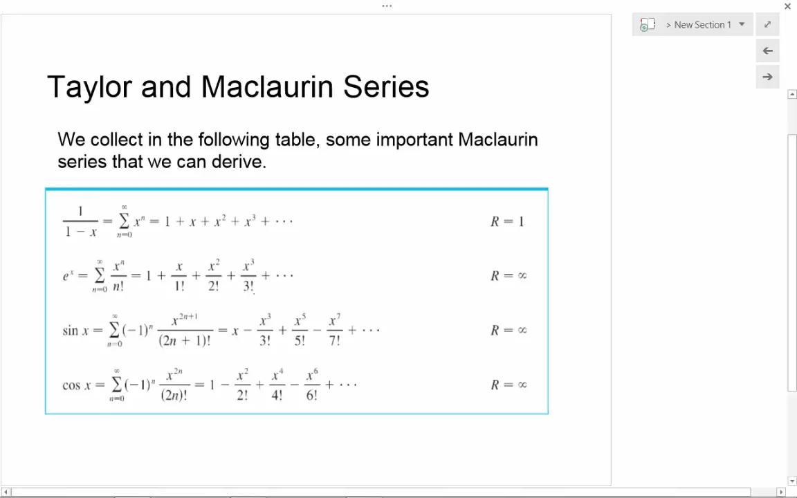 Adjusting Known Taylor Series on Vimeo