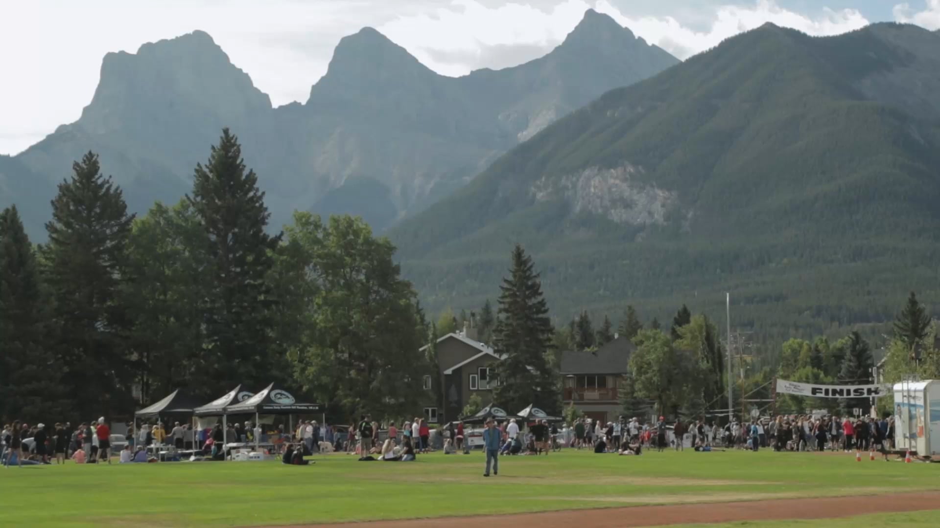 Canmore Rocky Mountain Half Marathon, 10KM & 5KM on Vimeo