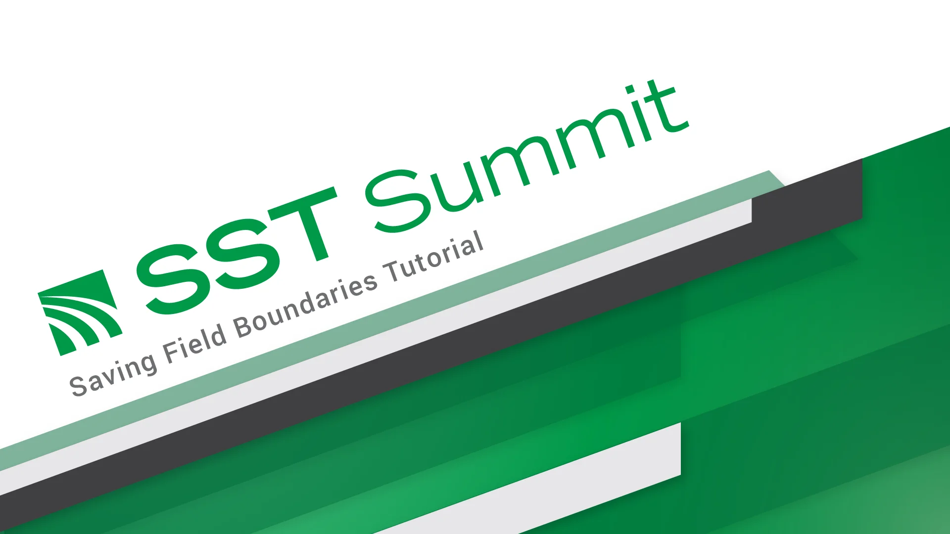 SST Summit Saving Field Boundaries Tutorial on Vimeo