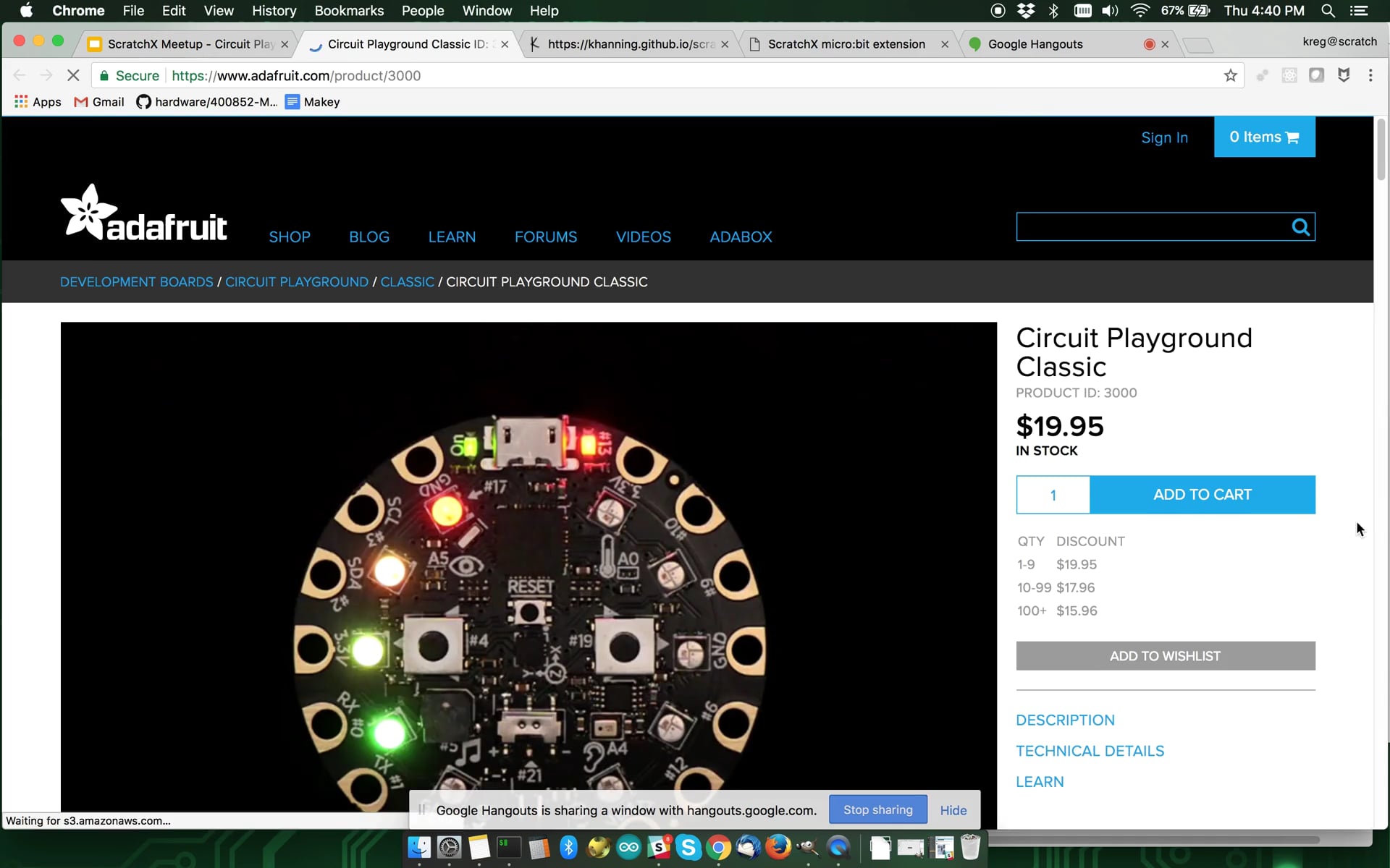 ScratchX Webinar - Circuit Playground 1/4/17 on Vimeo