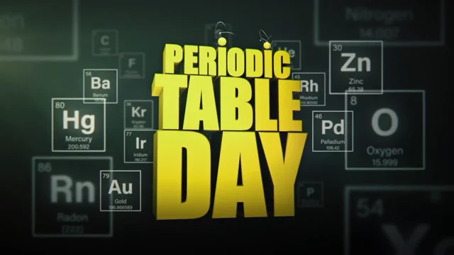 THE BIG BANG THEORY Celebrate IDs "Periodic Table Day" - THE BIG BANG ...