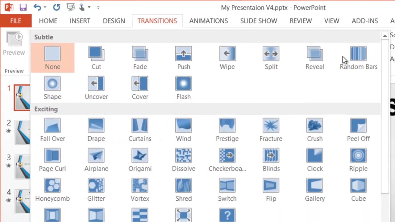 PowerPoint Transitions and Animations on Vimeo