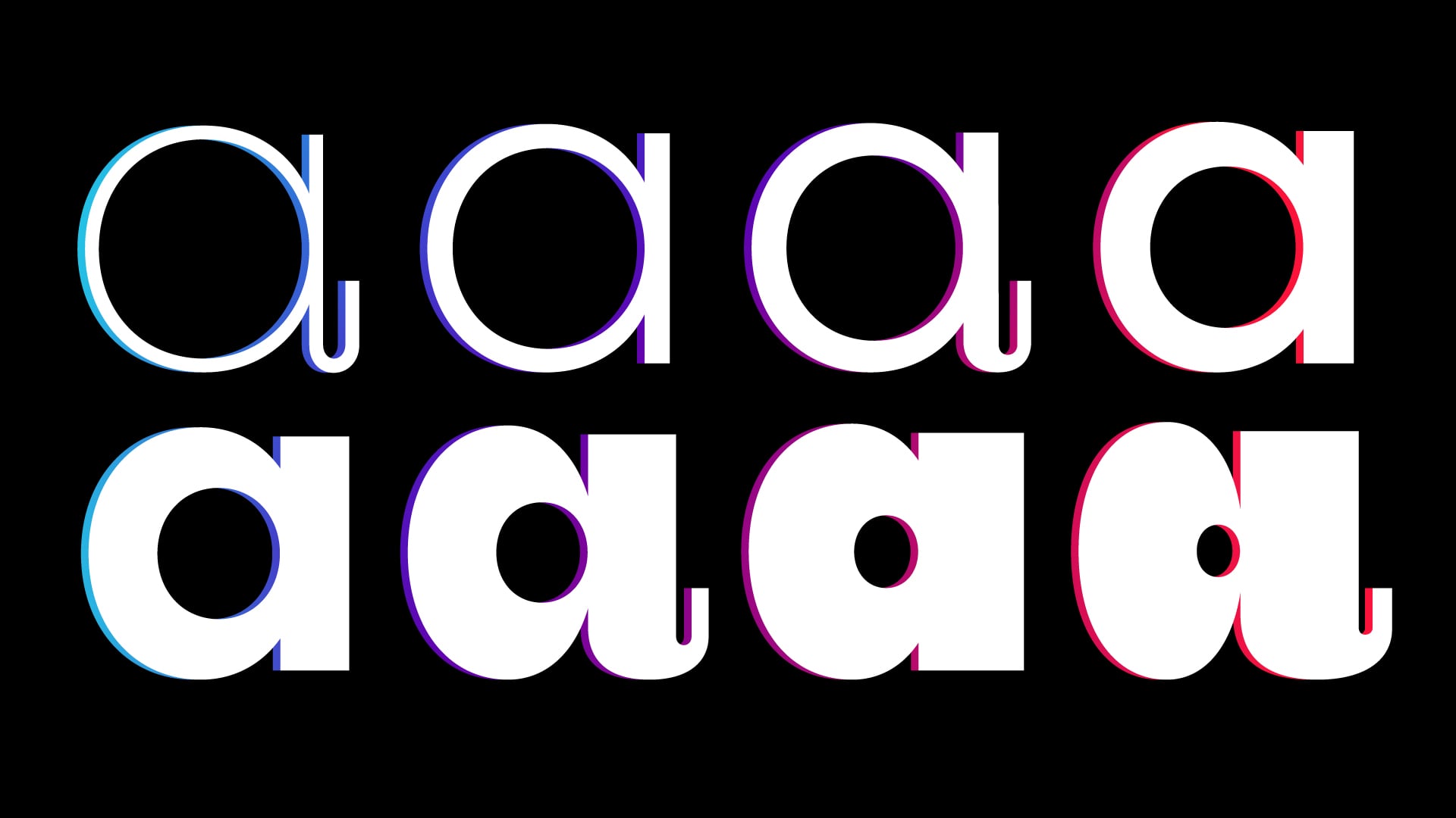 Objective Subjective | Geometric Font Family | Animated Typography on Vimeo