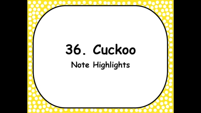 Cuckoo | MusicplayOnline