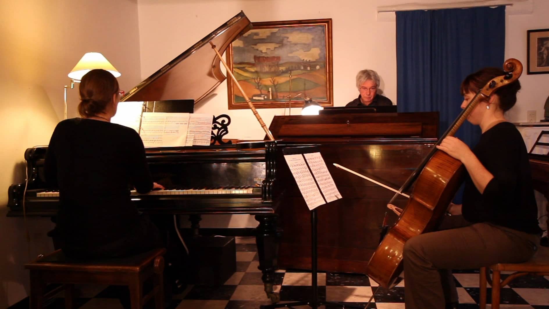 Trailer August Reinhard, Trio op.46:I Tine Van Parys, Marie-Noëlle ...