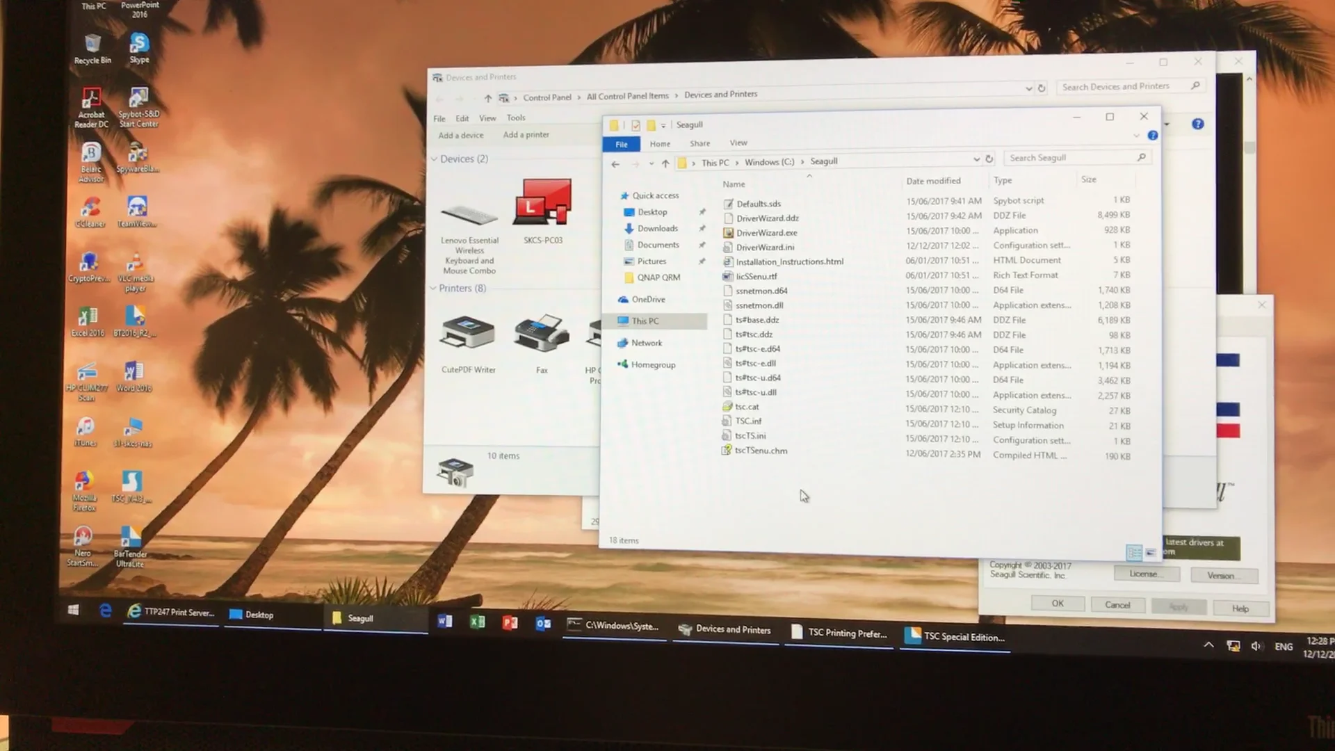 Configuring Label Printer configuration on Label Sticker and First look ...
