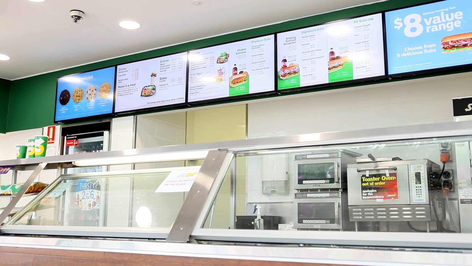 Subway Digital Menu Boards by Prendi on Vimeo