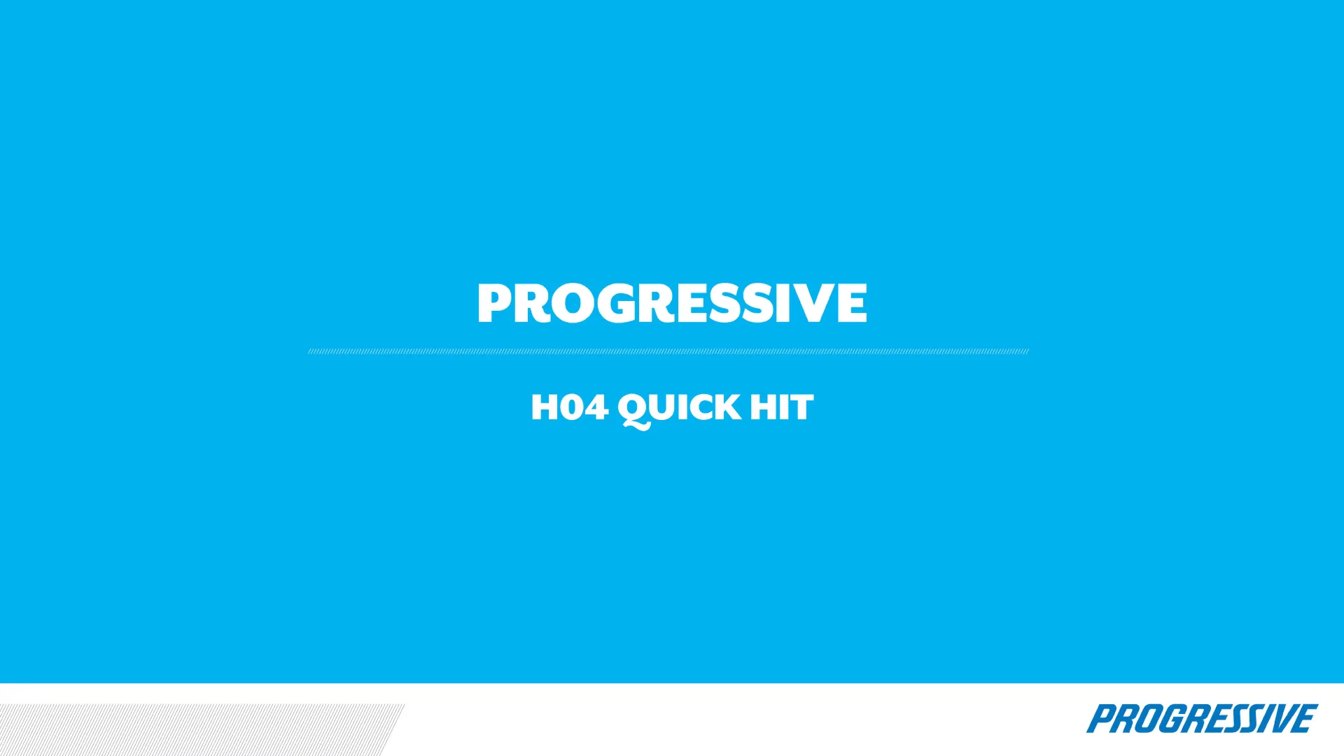 HO4 Renters Quick Hit