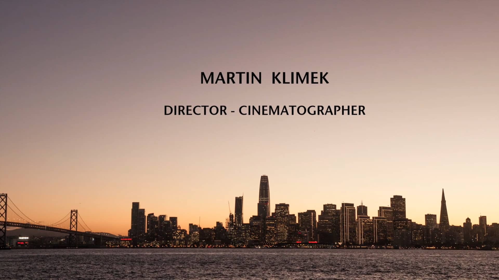 Martin Klimek - Director + Cinematographer - Corporate Reel on Vimeo