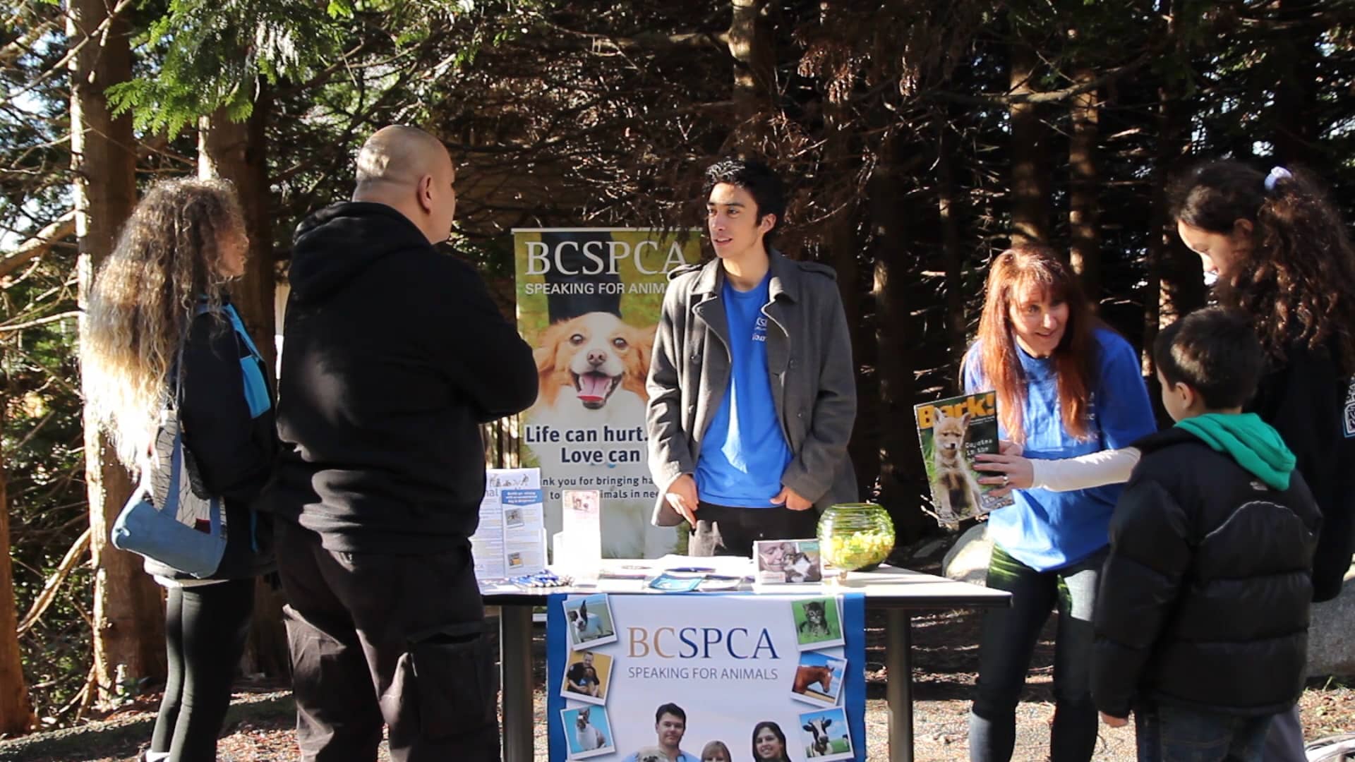 Hosting a Community Outreach Booth on behalf of the BCSPCA FINAL CUT on ...