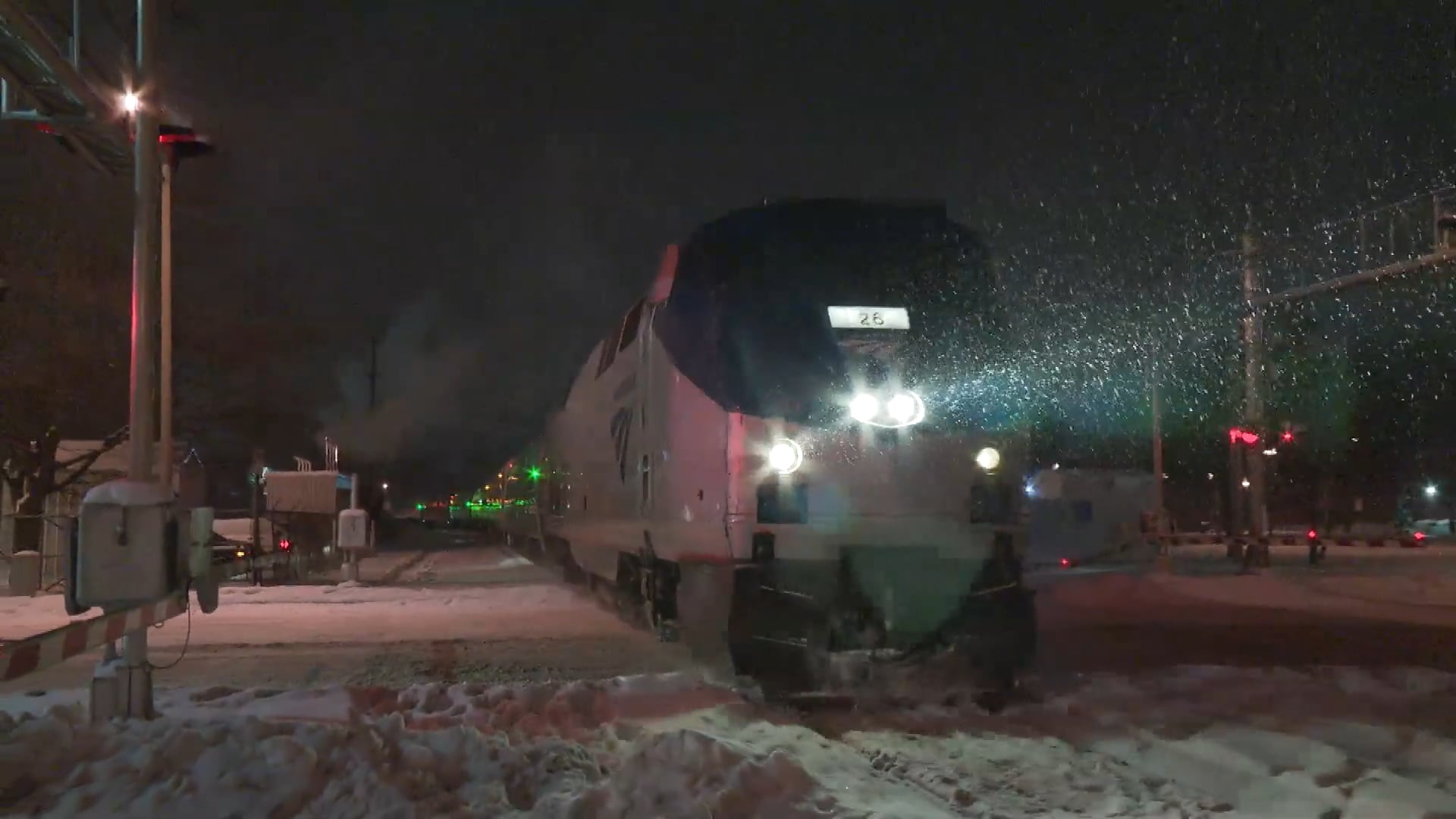 Raw video - Icy Trains in Kalamazoo on Vimeo