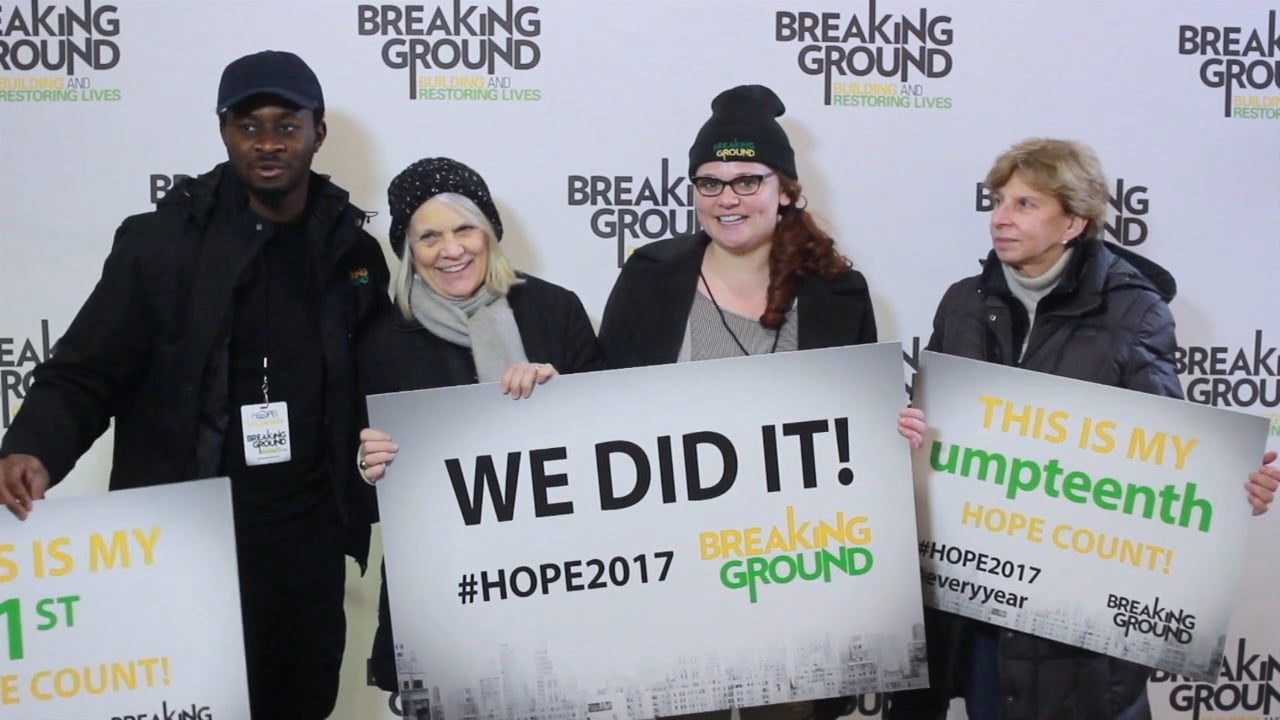Join us for HOPE Count 2018 on Vimeo