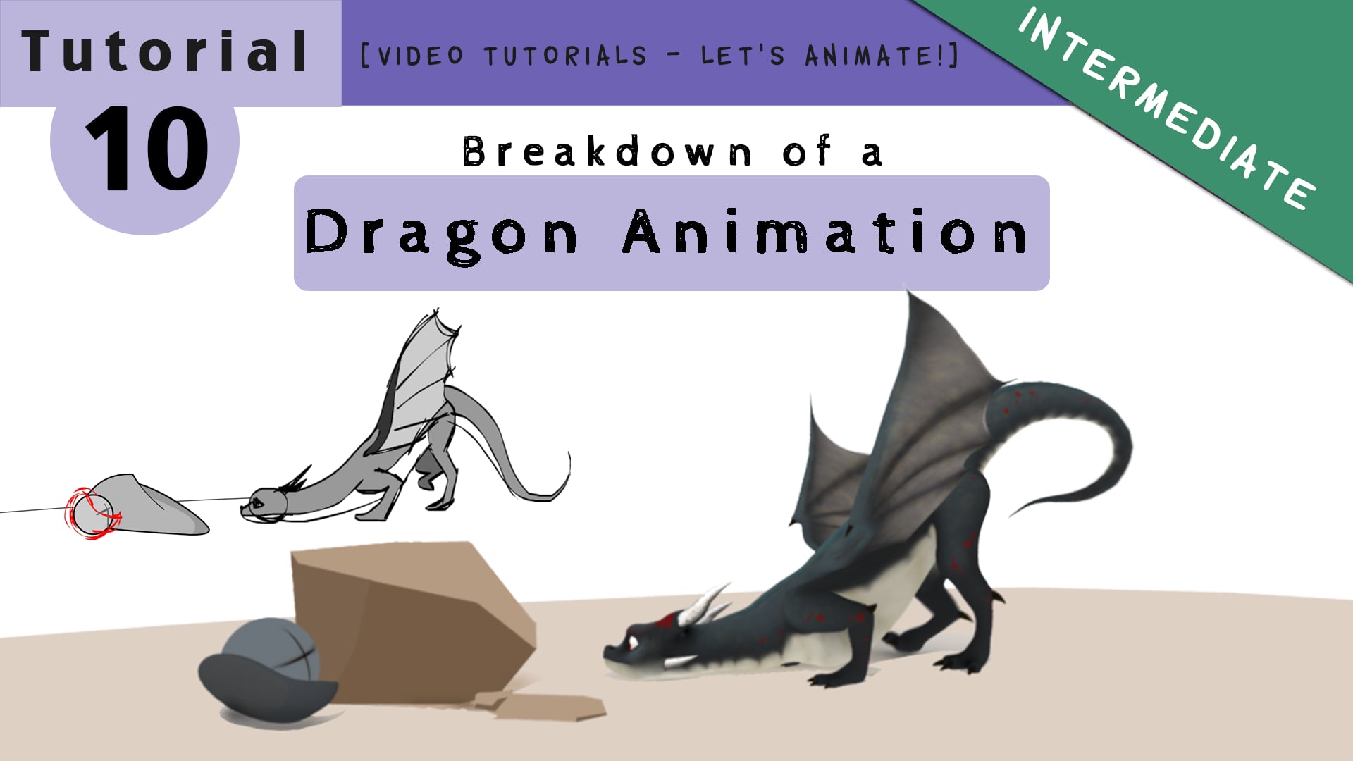 Tutorial #10 - Breakdown of a Dragon Animation