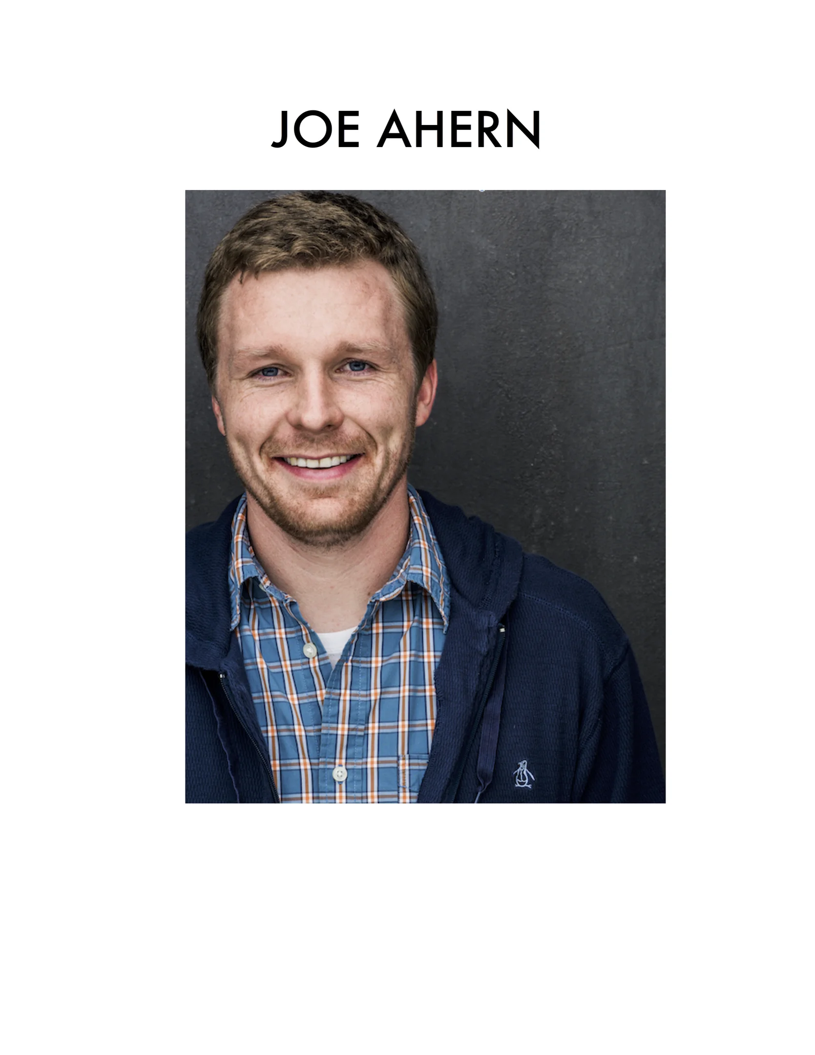 Joe Ahern | 2018 Acting Reel on Vimeo