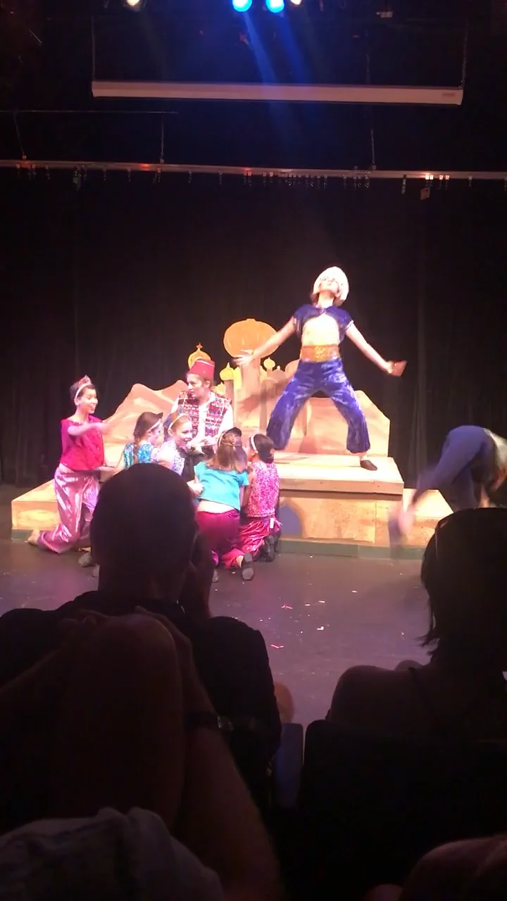 Lily Zook as the Genie in Aladdin, a Summer Production on Vimeo