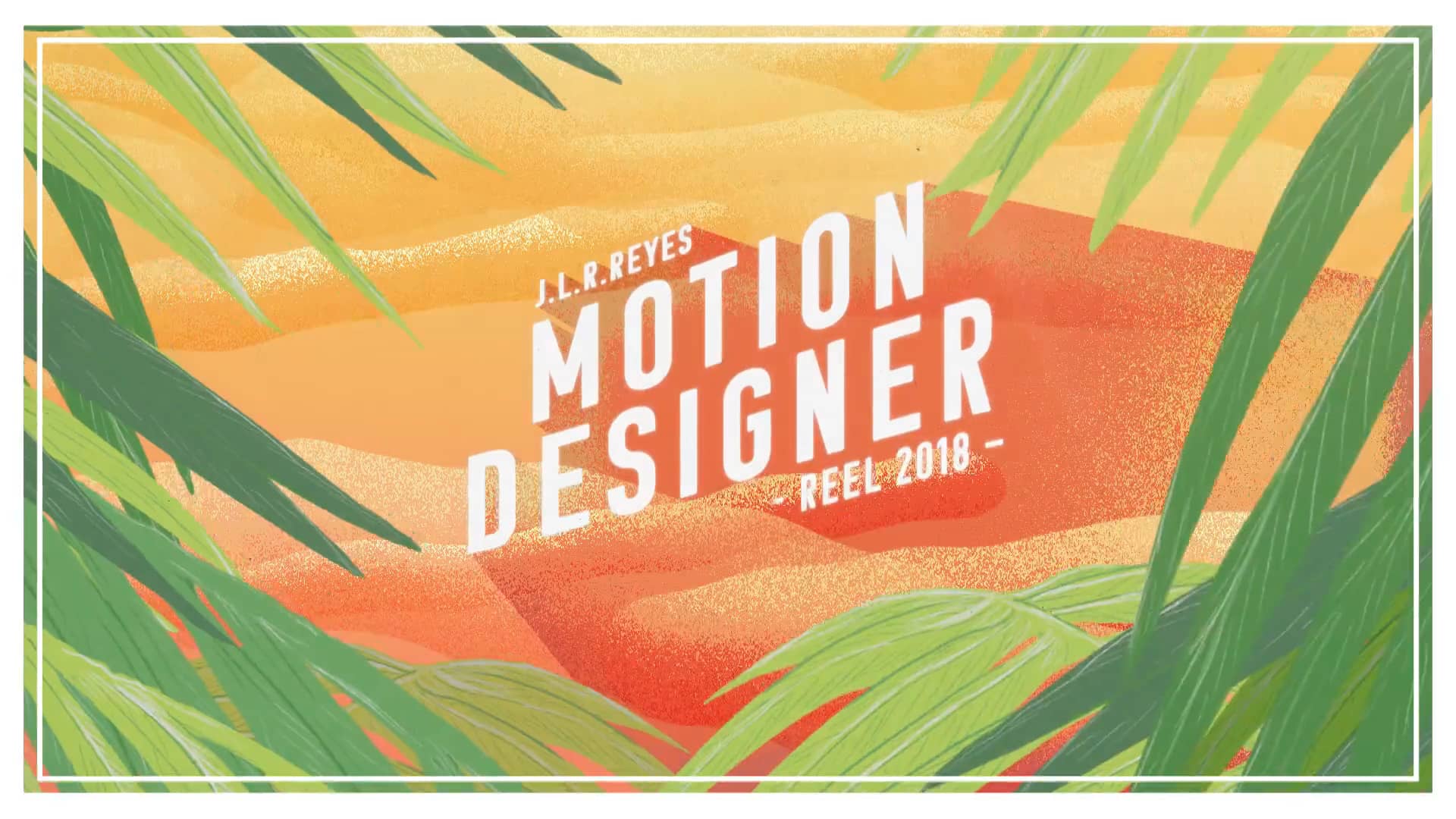 J L R Reyes / Showreel 2018 on Vimeo