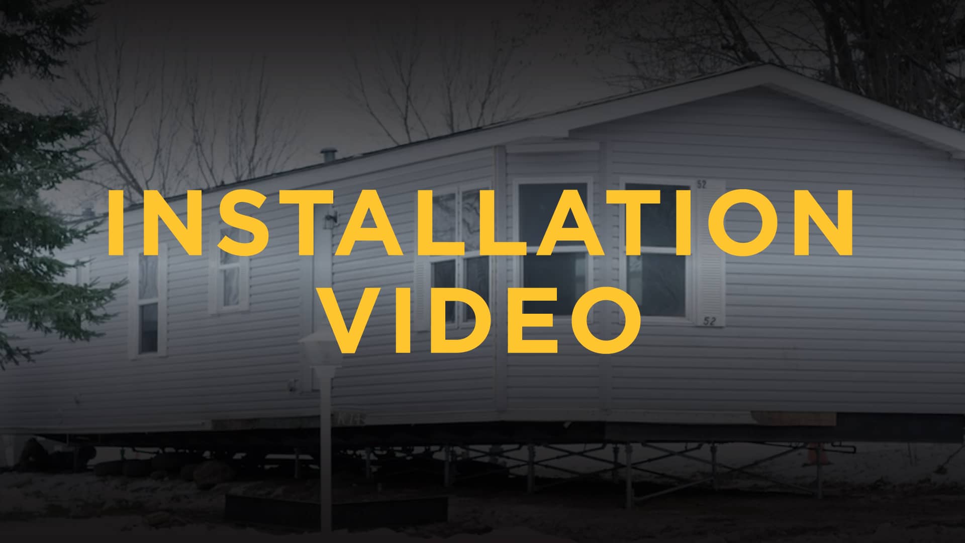 GoliathTech - Mobile Home Screw Pile System Installation on Vimeo